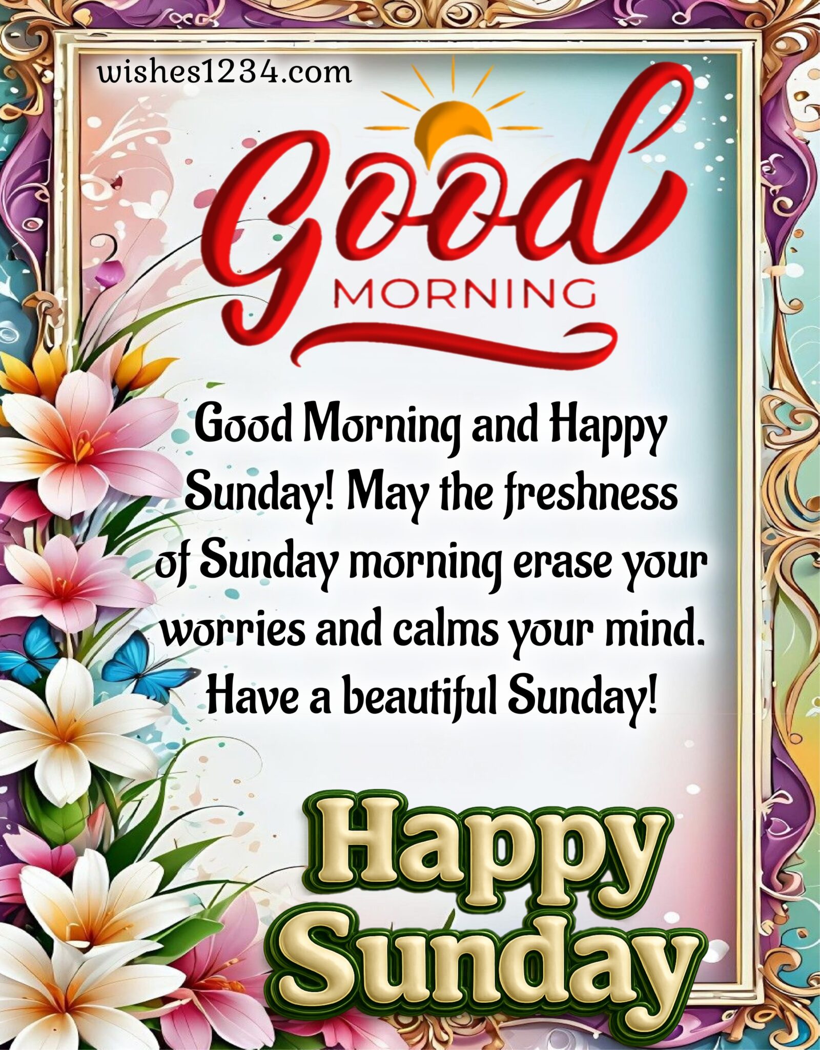Happy Sunday Blessings, Wishes, Quotes, short Prayers for Friends ...