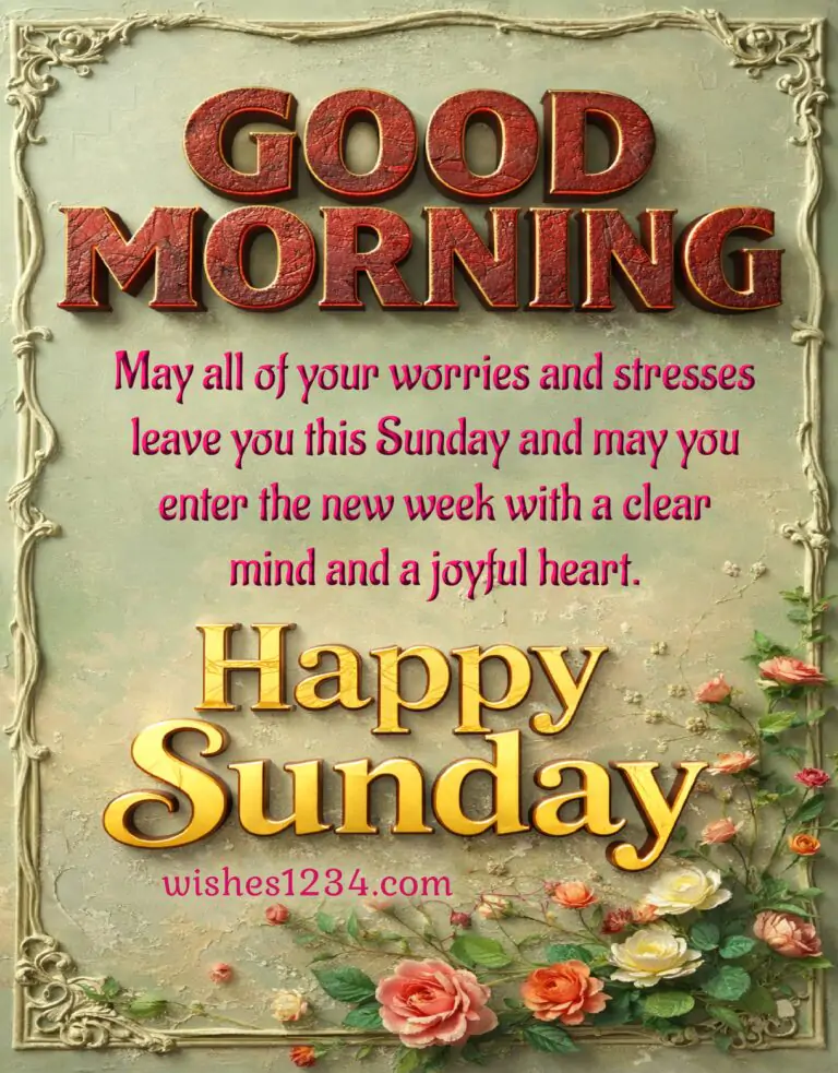 Happy Sunday Blessings, Wishes, Quotes, short Prayers for Friends ...