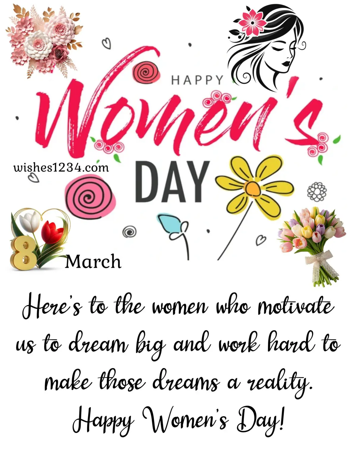 Happy Women's Day Images, Wishes, Quotes, Greetings, Messages and ...