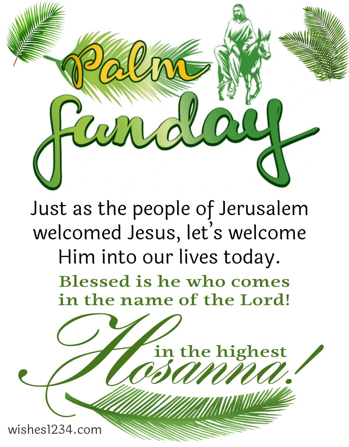 50+ Palm Sunday Quotes, Blessings and Images to Celebrate the Holy Day
